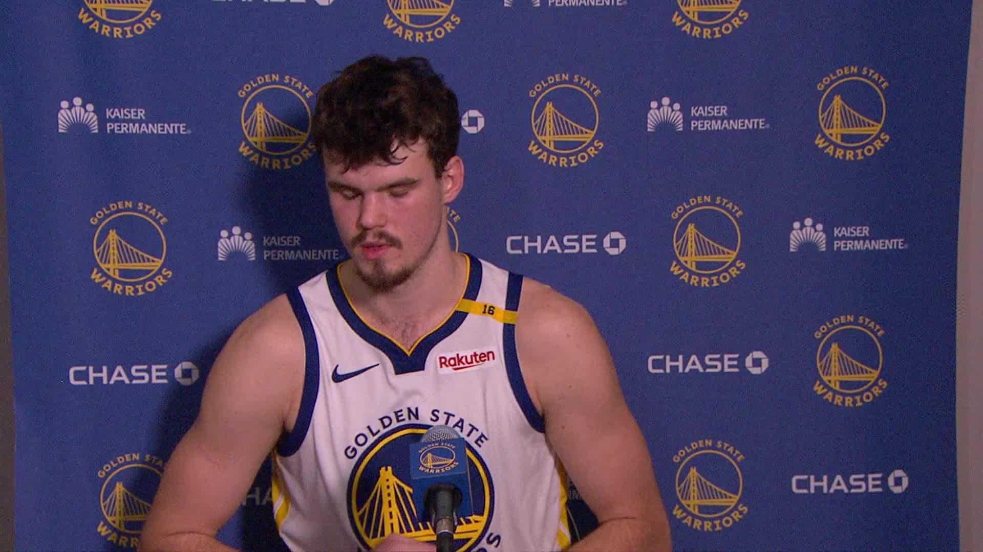 Postgame Warriors Talk: Quinten Post - 1/22/25 | Golden State Warriors