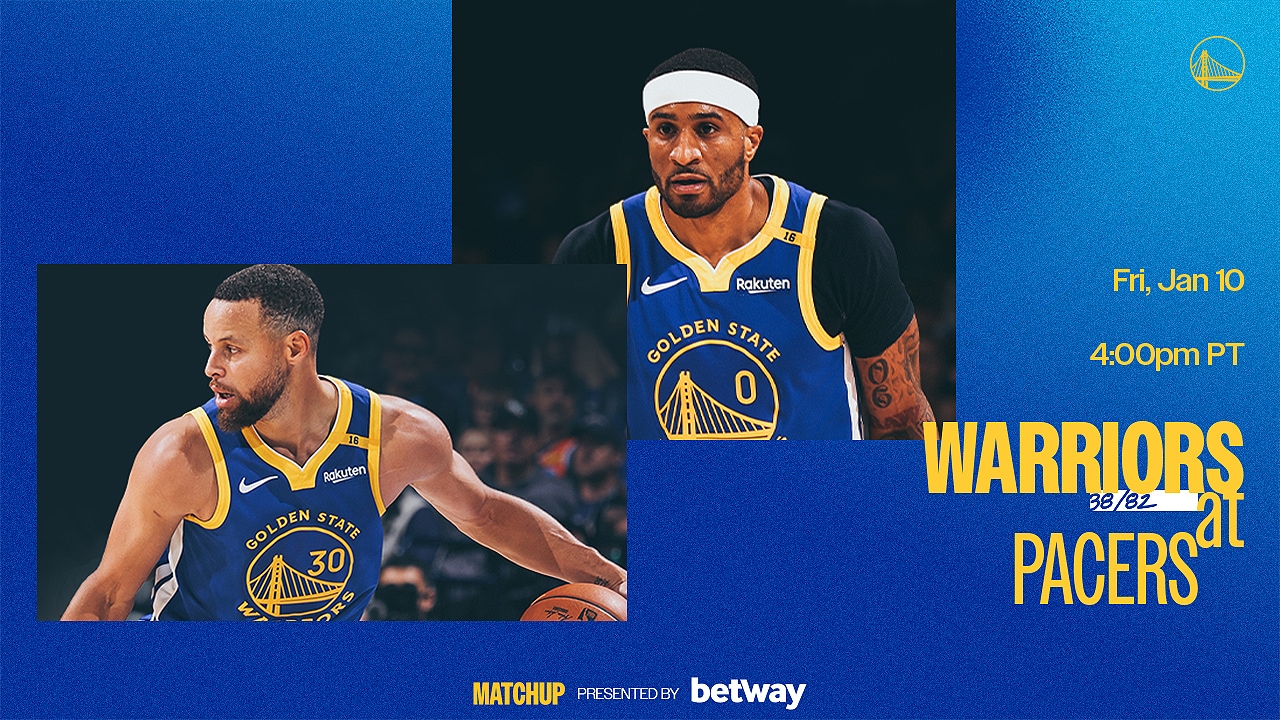 Game Preview: Warriors at Indiana Pacers - 1/10/25