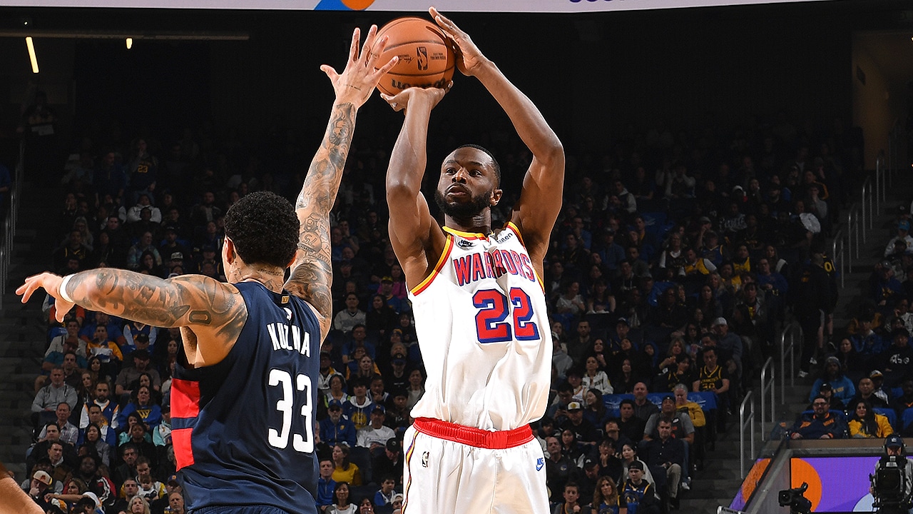 Andrew Wiggins' Season-High 31-Point Double-Double Leads Warriors Past ...