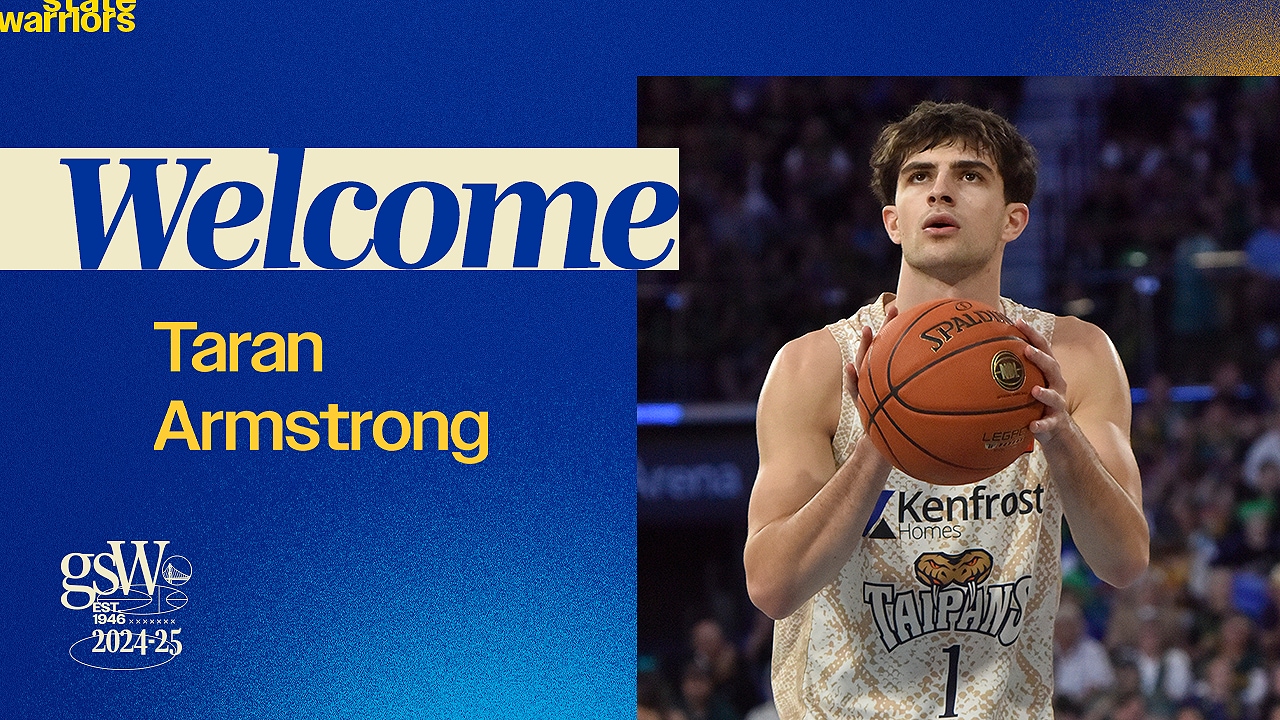 Warriors Sign Guard Taran Armstrong to Two-Way Contract