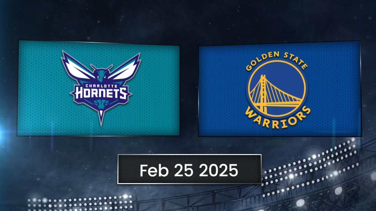 Charlotte Hornets vs Golden State Warriors Feb 25, 2025 Game Summary