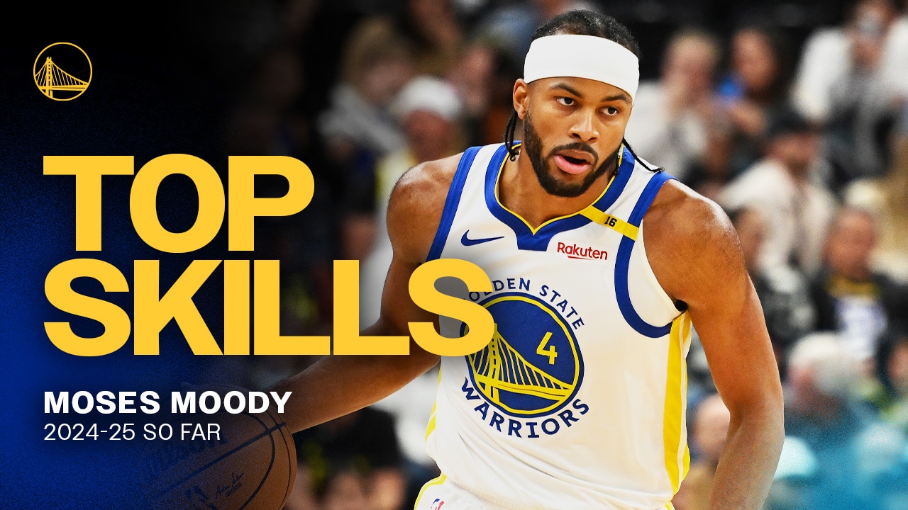 Moses Moody's Top Plays So Far This Season | Golden State Warriors