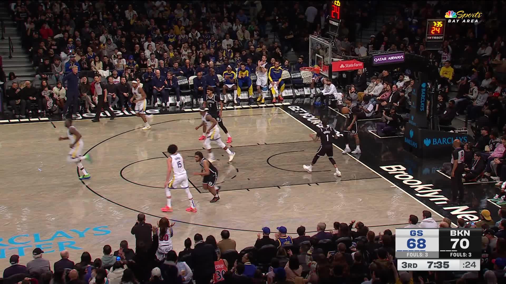 Golden State Warriors vs Brooklyn Nets Mar 6, 2025 Game Summary