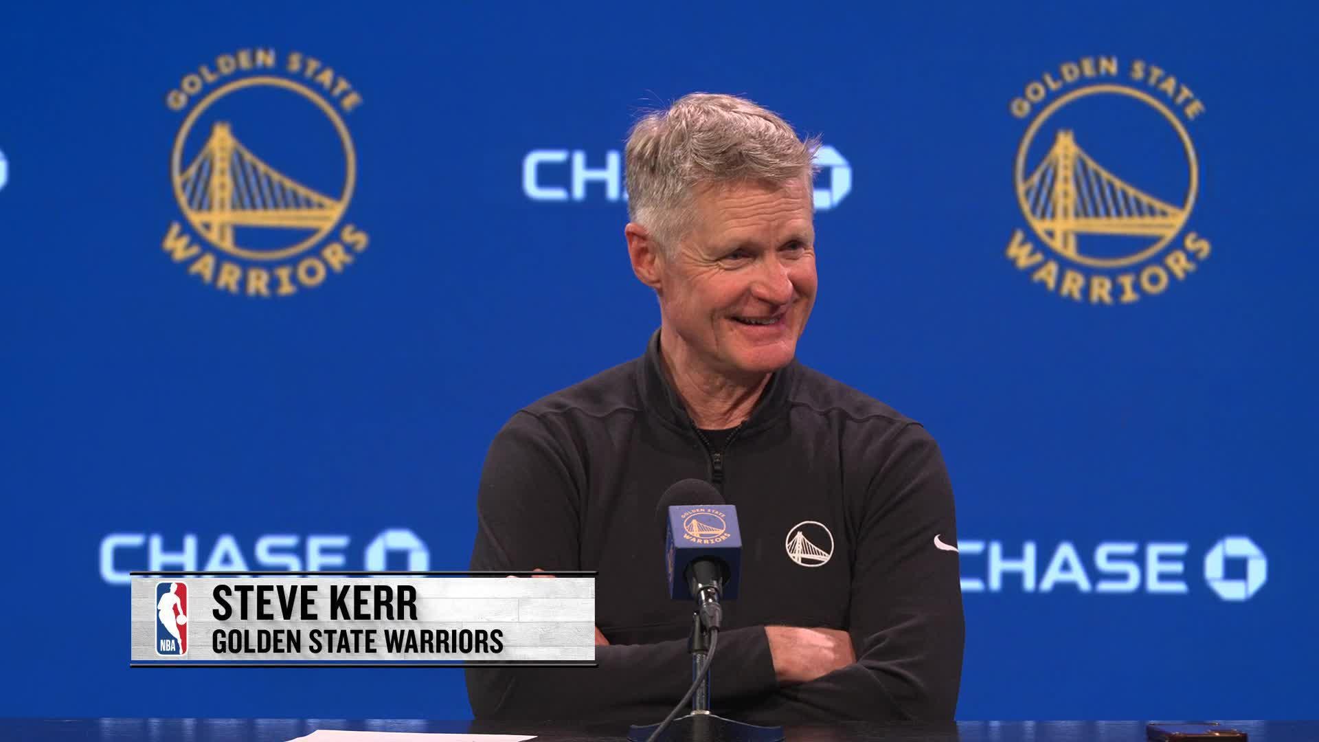Postgame Warriors Talk: Steve Kerr - 3/8/25 | Golden State Warriors