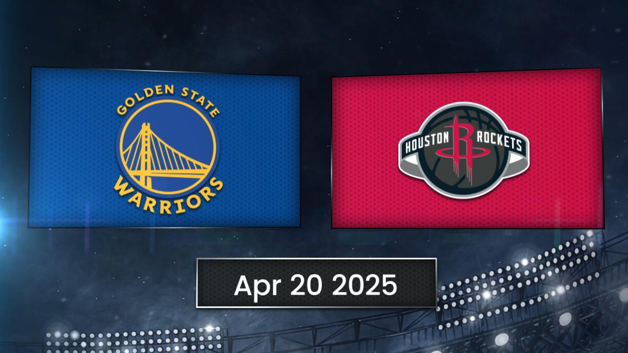 Golden State Warriors vs Houston Rockets Apr 20, 2025 Game Summary
