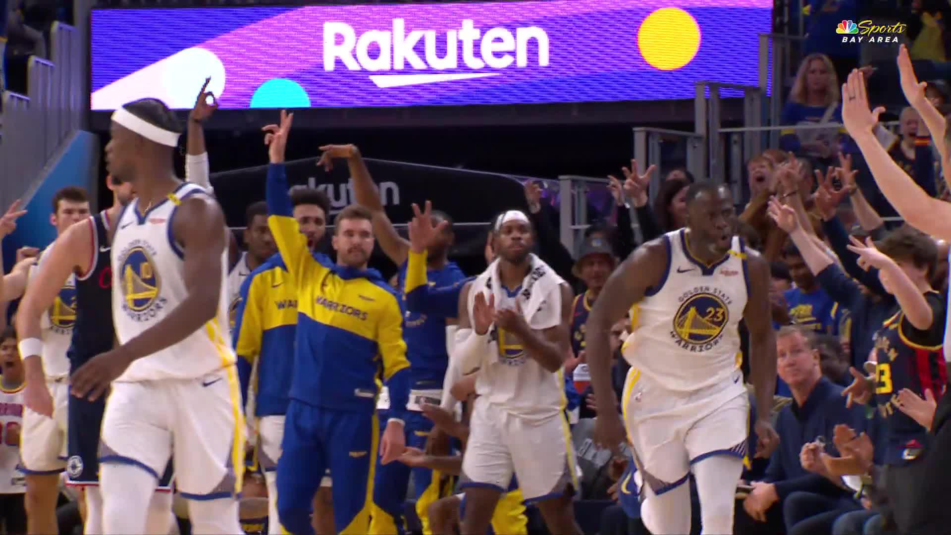 Gary Payton II with the great assist! | Golden State Warriors