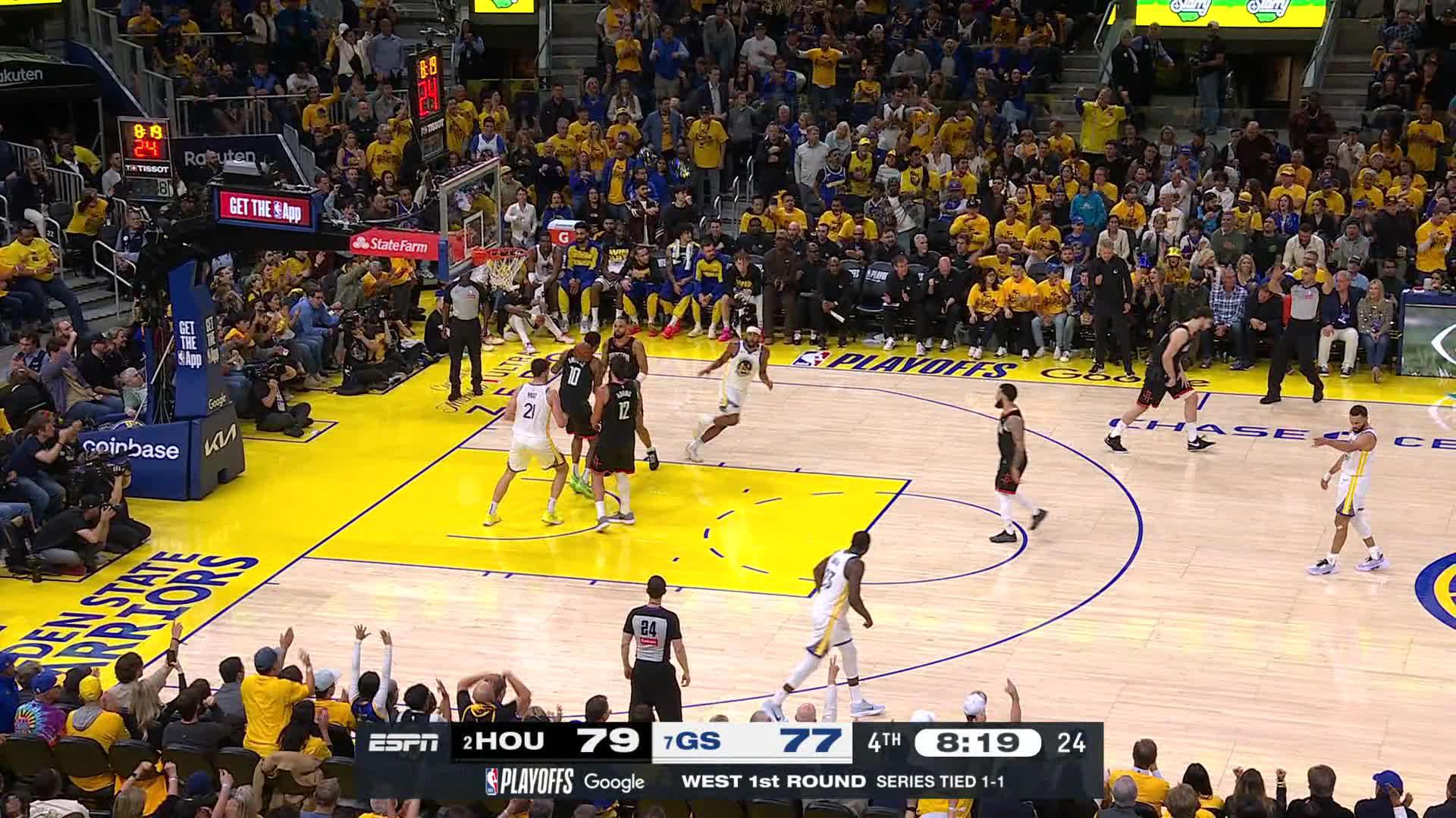 Houston Rockets vs Golden State Warriors Apr 26, 2025 Game Summary