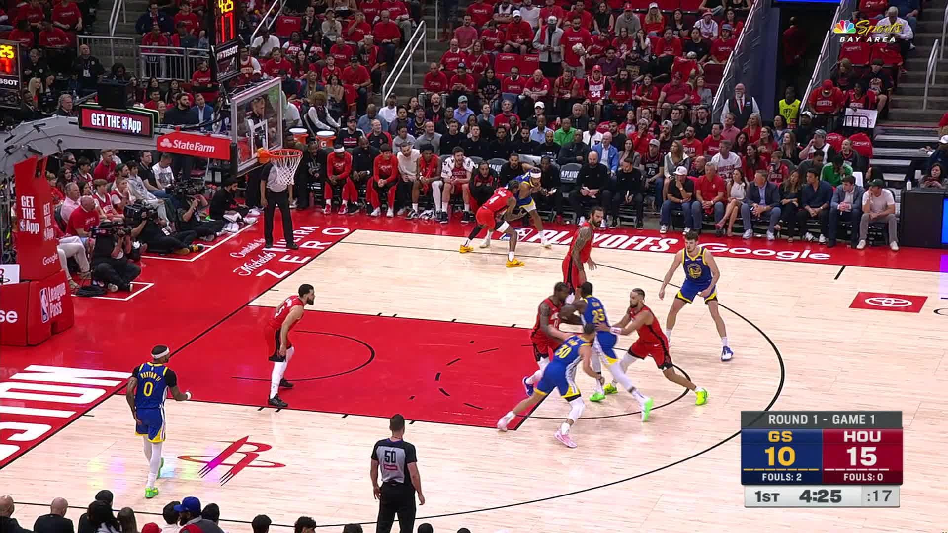 Golden State Warriors vs Houston Rockets Apr 20, 2025 Game Summary