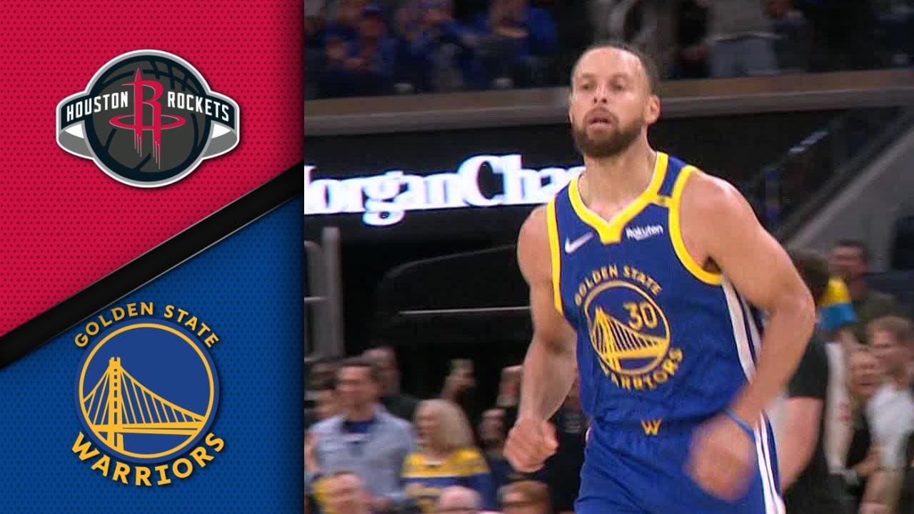 Golden State Warriors Highlights vs. Houston Rockets | Golden State ...