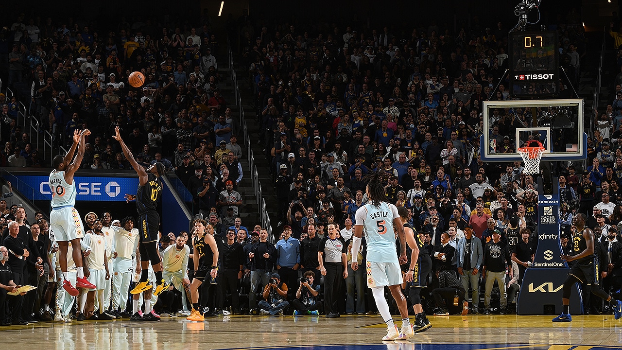 Former Warrior Harrison Barnes Hits Walk-Off Buzzer Beater Handing Dubs ...