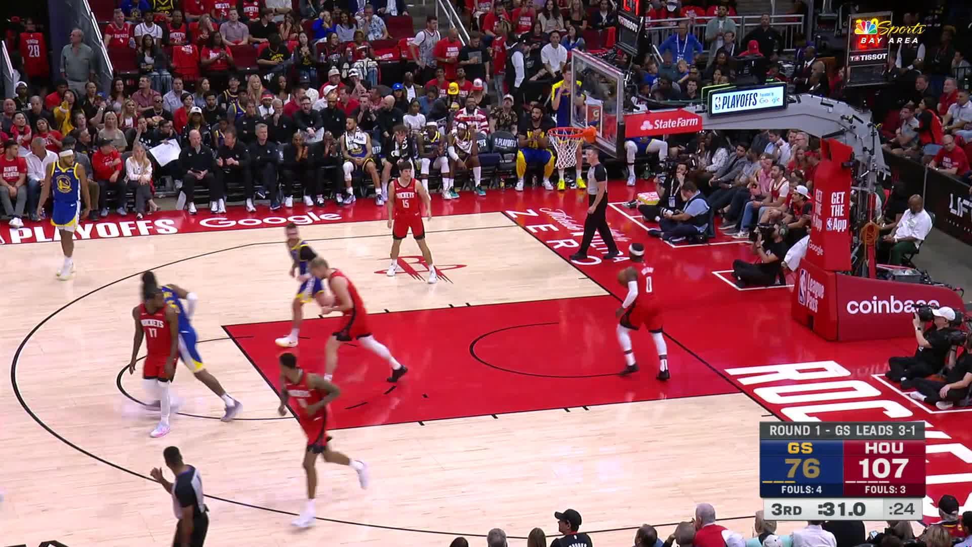 Golden State Warriors vs Houston Rockets Apr 30, 2025 Game Summary