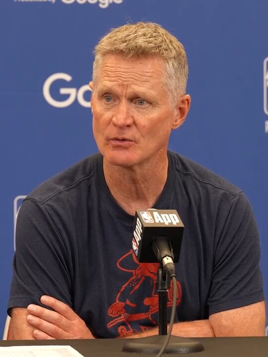 Postgame Warriors Talk: Steve Kerr – 4/15/25