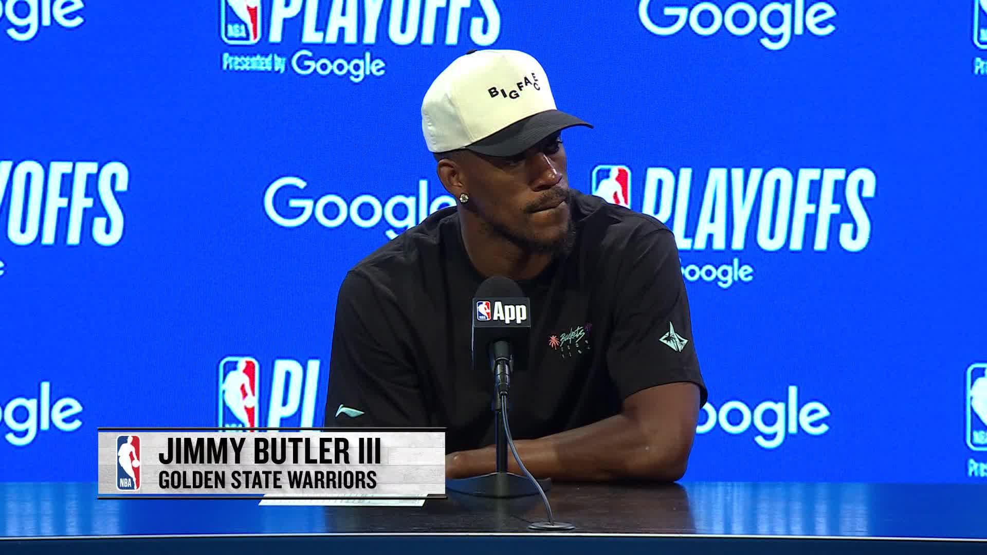 Postgame Warriors Talk: Jimmy Butler III - 5/2/25 | Golden State Warriors