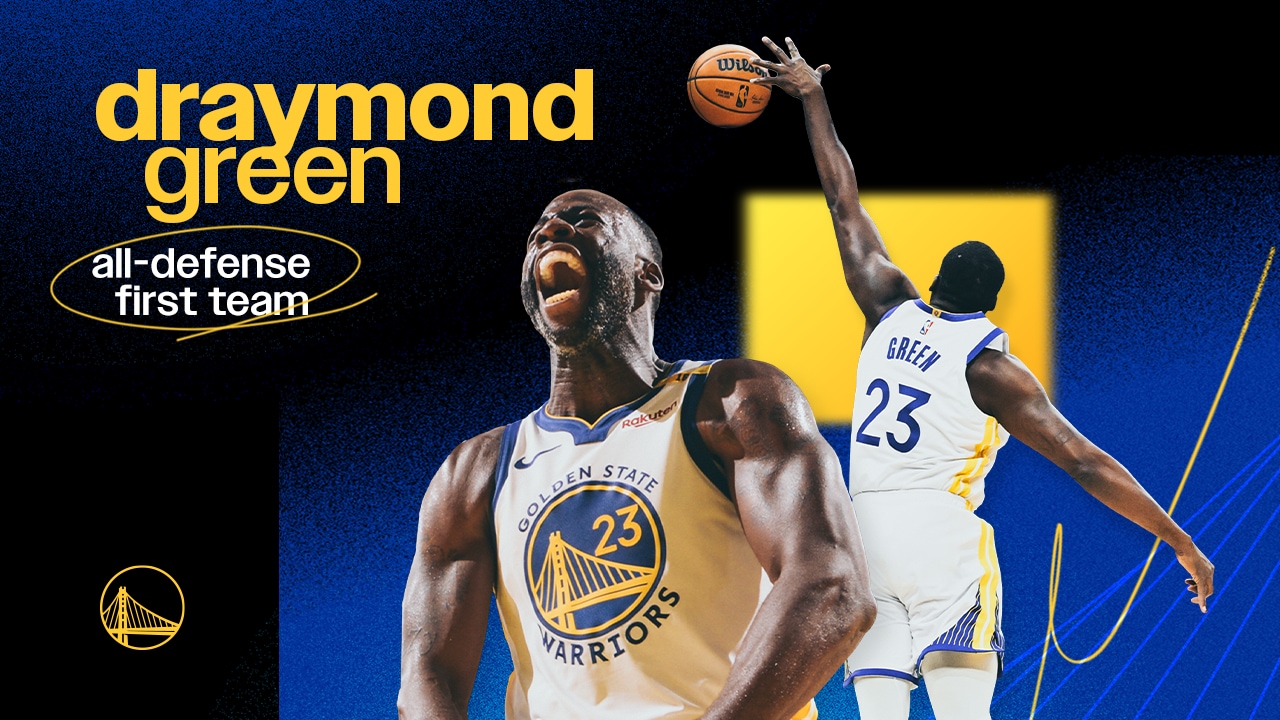 Warriors Forward Draymond Green Named to the 2024-25 NBA All-Defensive First Team