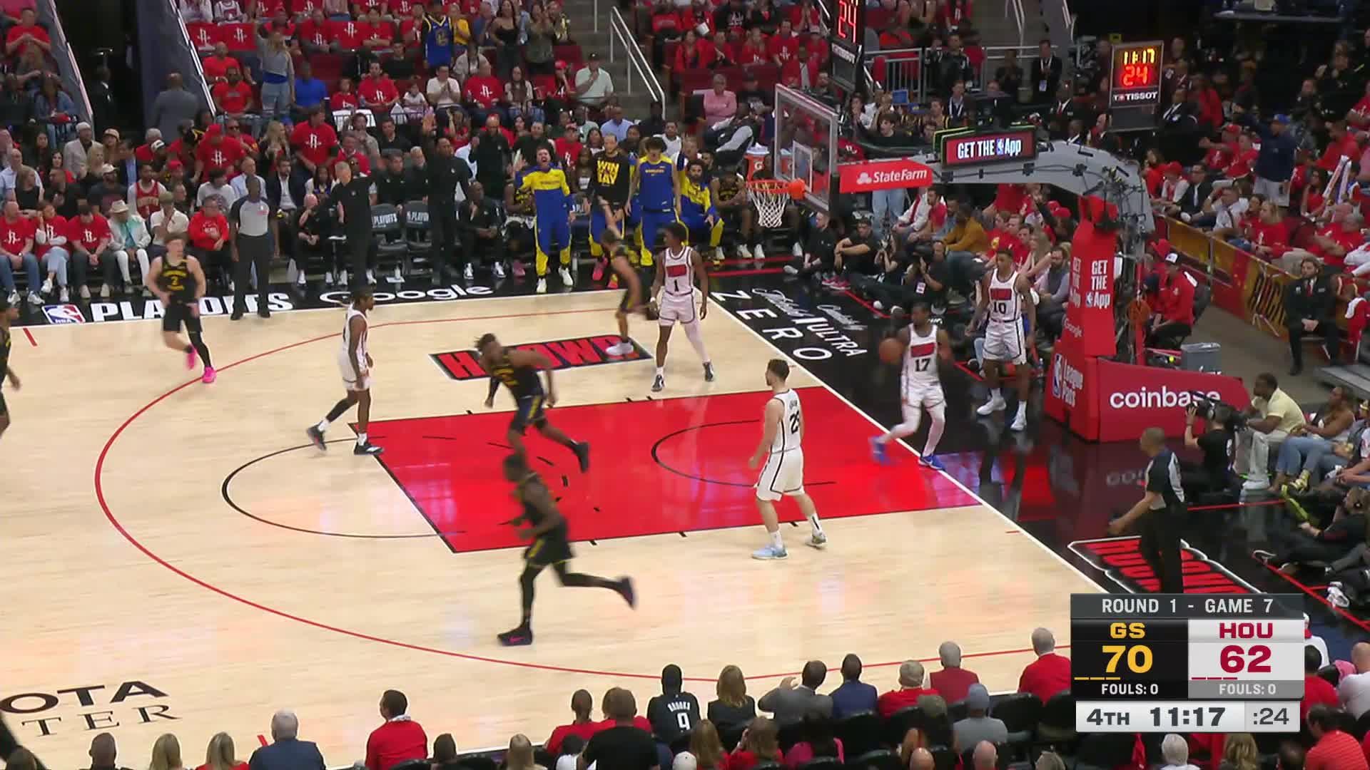 Golden State Warriors vs Houston Rockets May 4, 2025 Game Summary