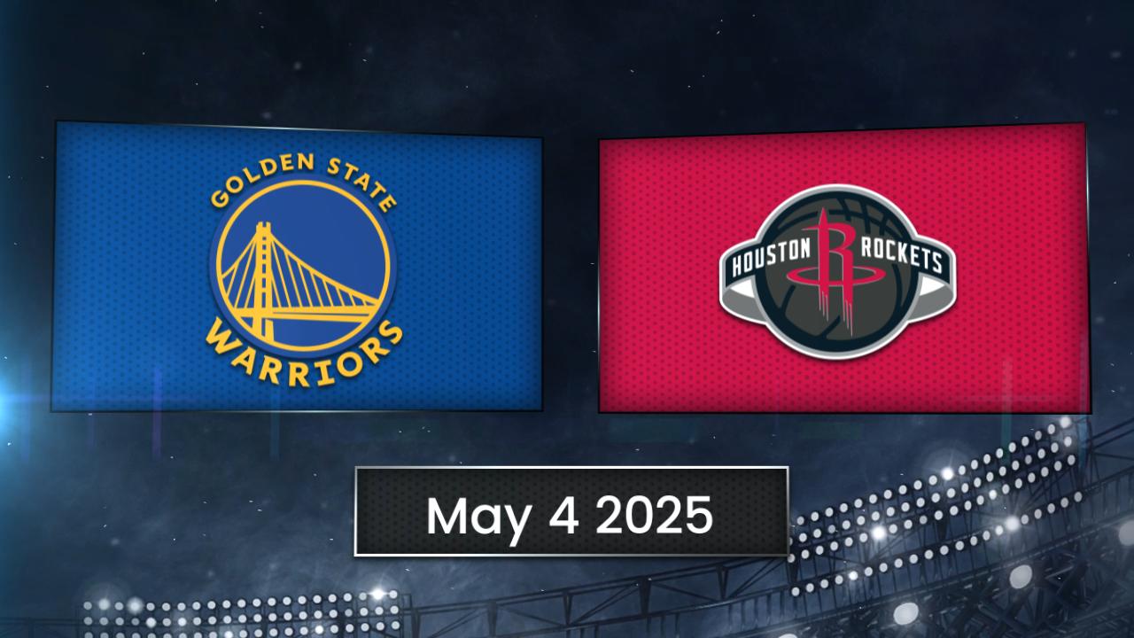 Golden State Warriors vs Houston Rockets May 4, 2025 Game Summary