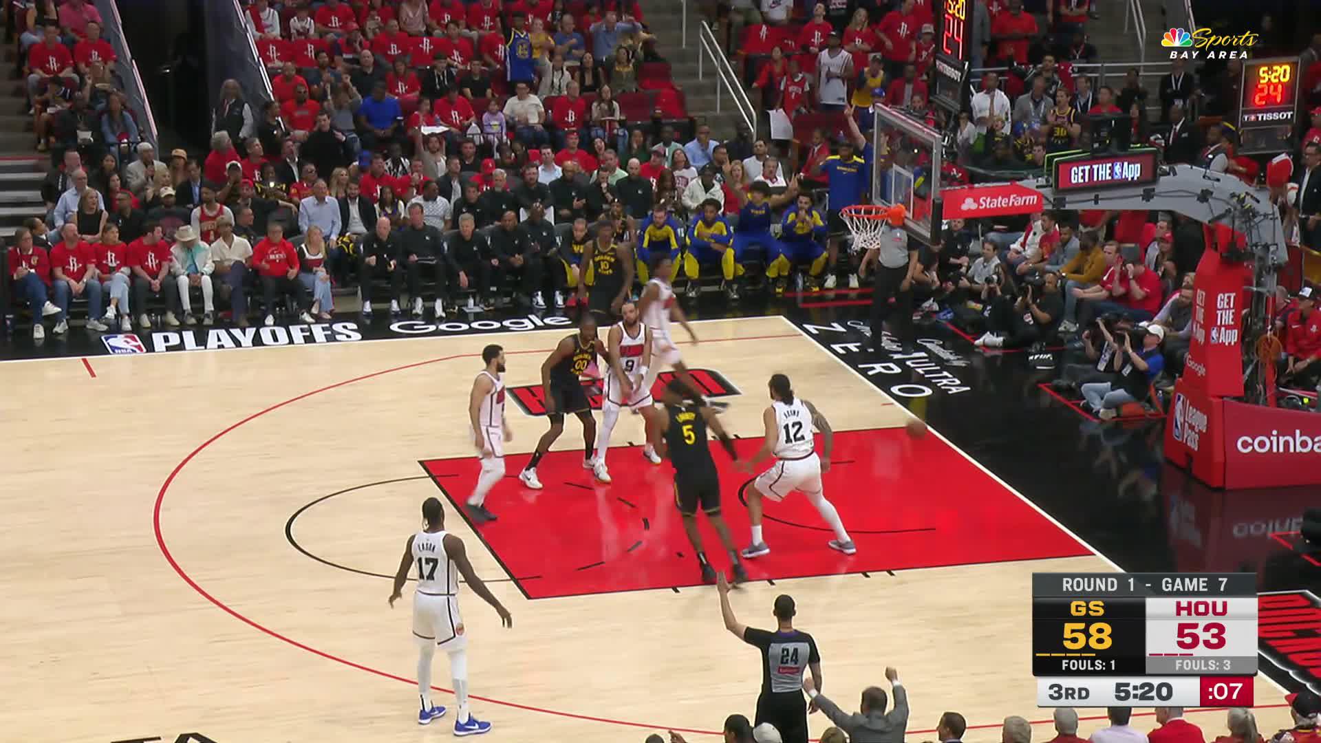 Golden State Warriors vs Houston Rockets May 4, 2025 Game Summary