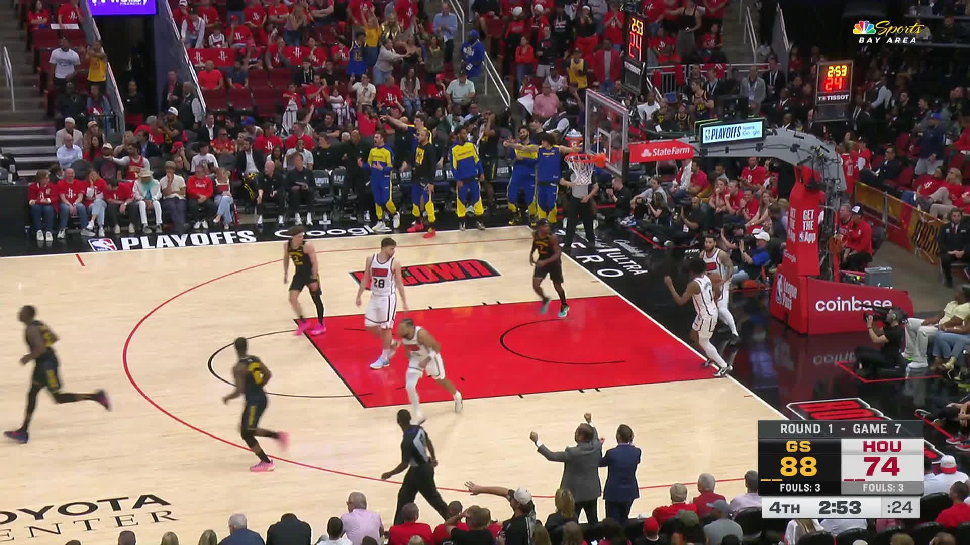 Golden State Warriors vs Houston Rockets May 4, 2025 Game Summary