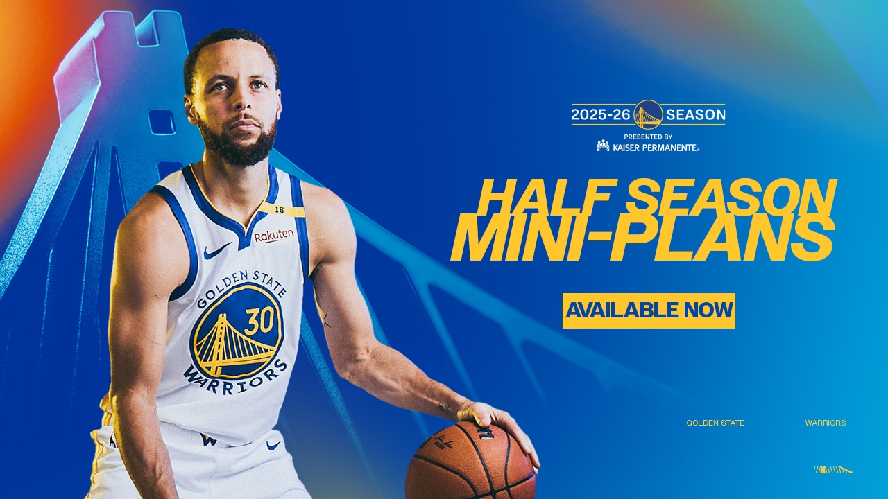 Warriors Launch Half Season Mini-Plans For 2025-26 NBA Season