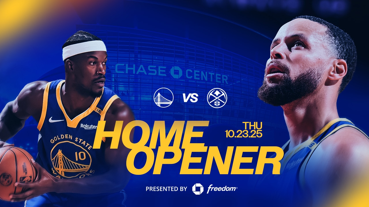 Warriors Announce Three Games on 2025-26 Schedule