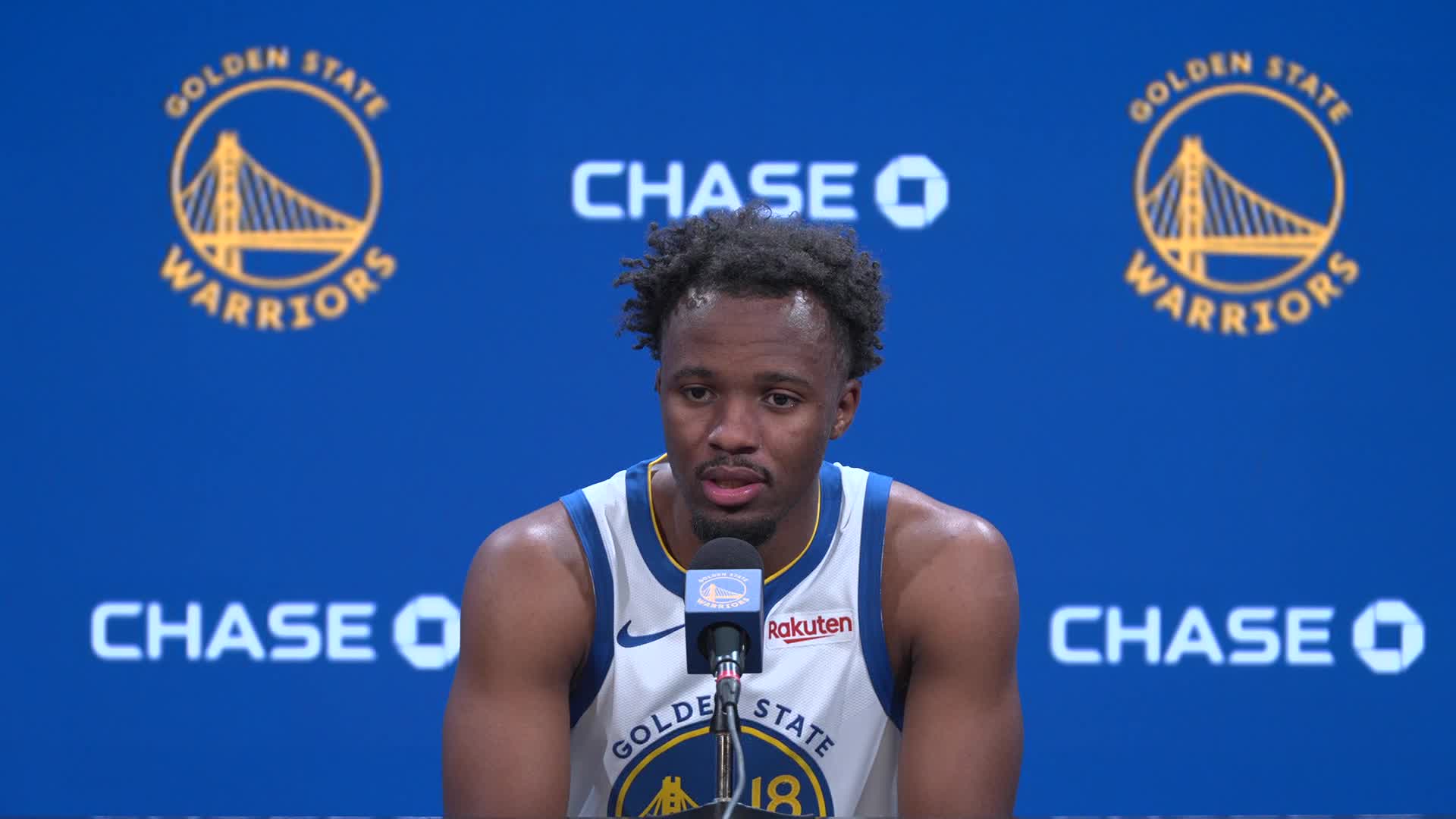 LJ Cryer at Media Day | Sept. 29, 2025 | Golden State Warriors