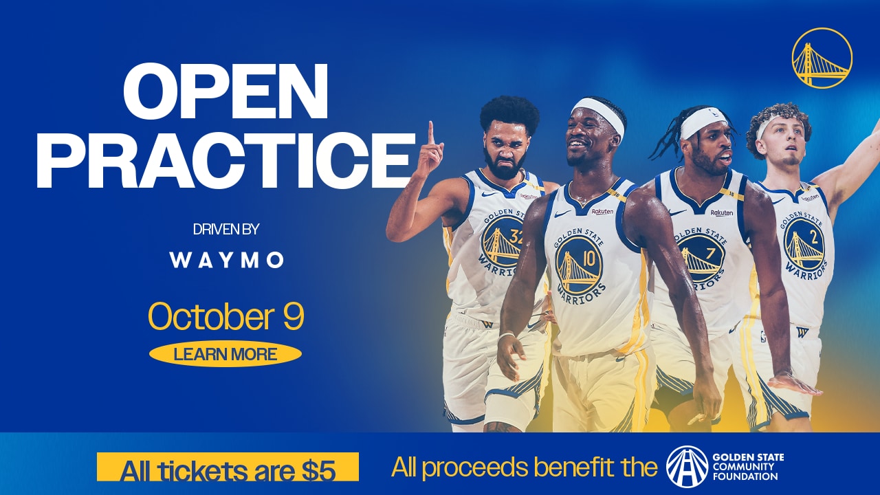 Warriors Open Practice 2025 | Golden State Warriors