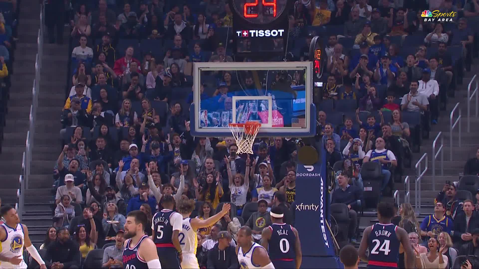 Seth Curry drills the trey | Golden State Warriors