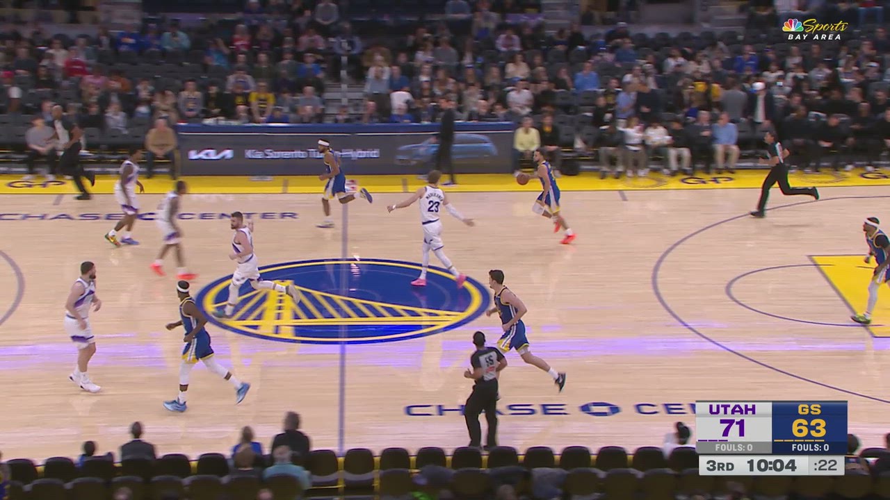 Stephen Curry's 20-Point Third Quarter Takeover vs. Utah Jazz | Golden ...
