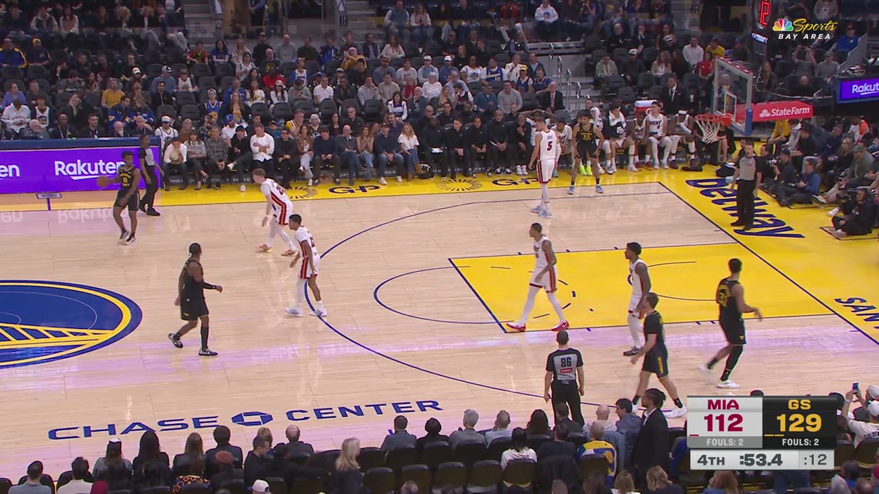 LJ Cryer Scores His First Career NBA Points | Golden State Warriors