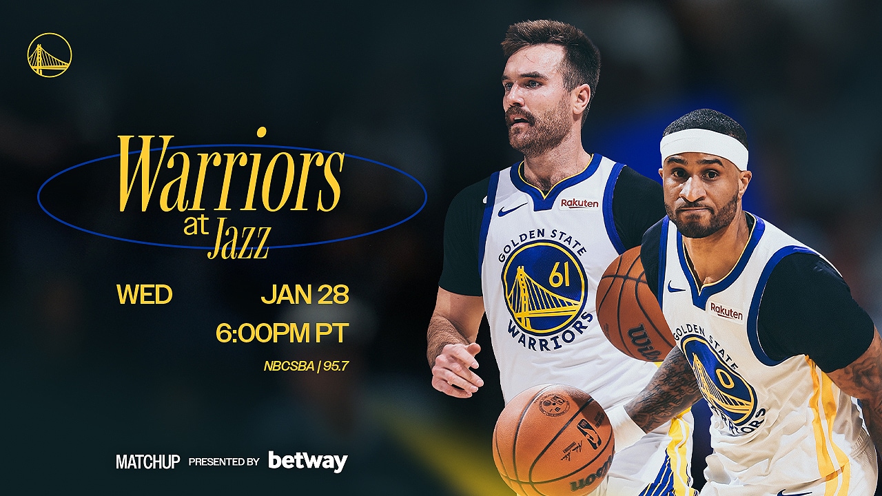 Game Preview: Warriors at Utah Jazz - 1/28/26