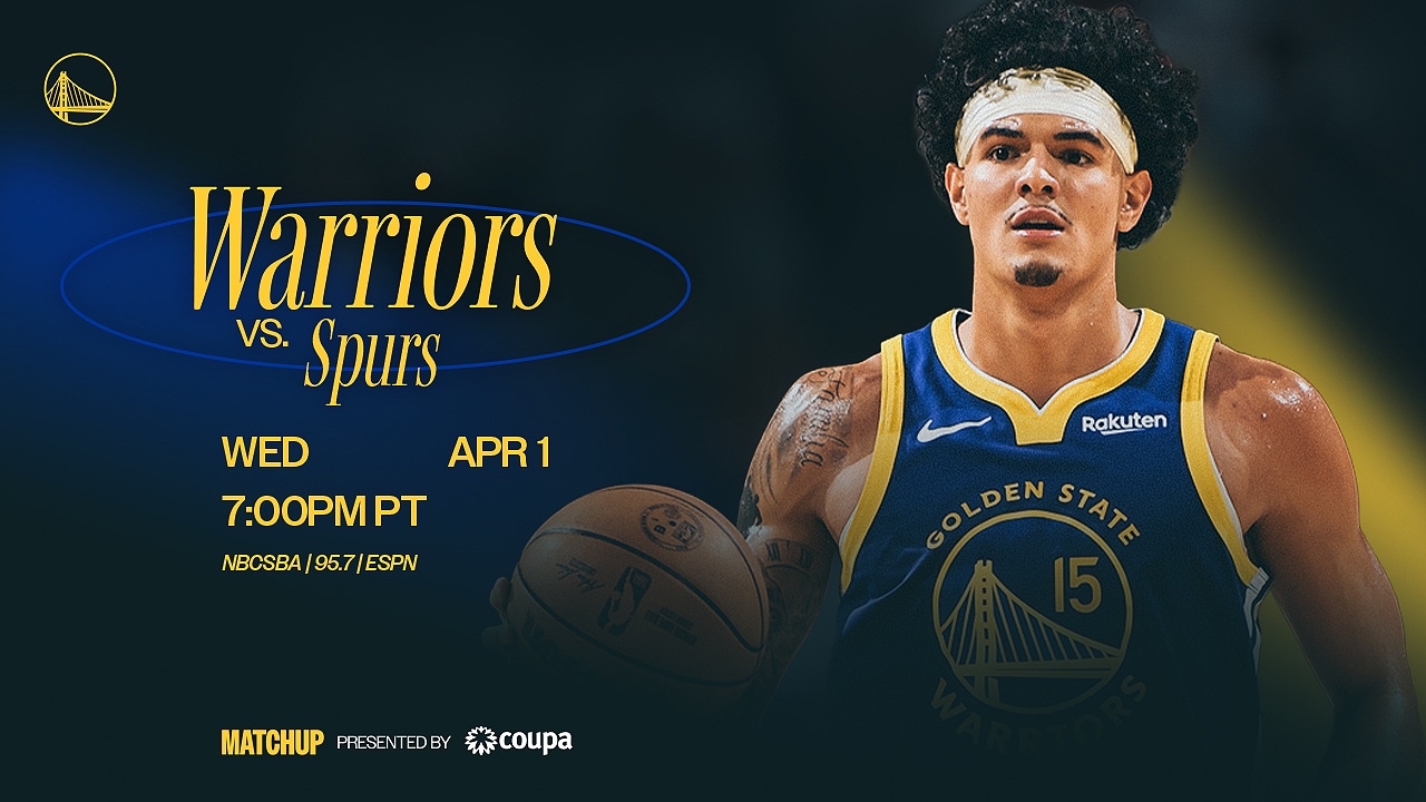 Game Preview: Warriors vs. San Antonio Spurs - 4/1/26