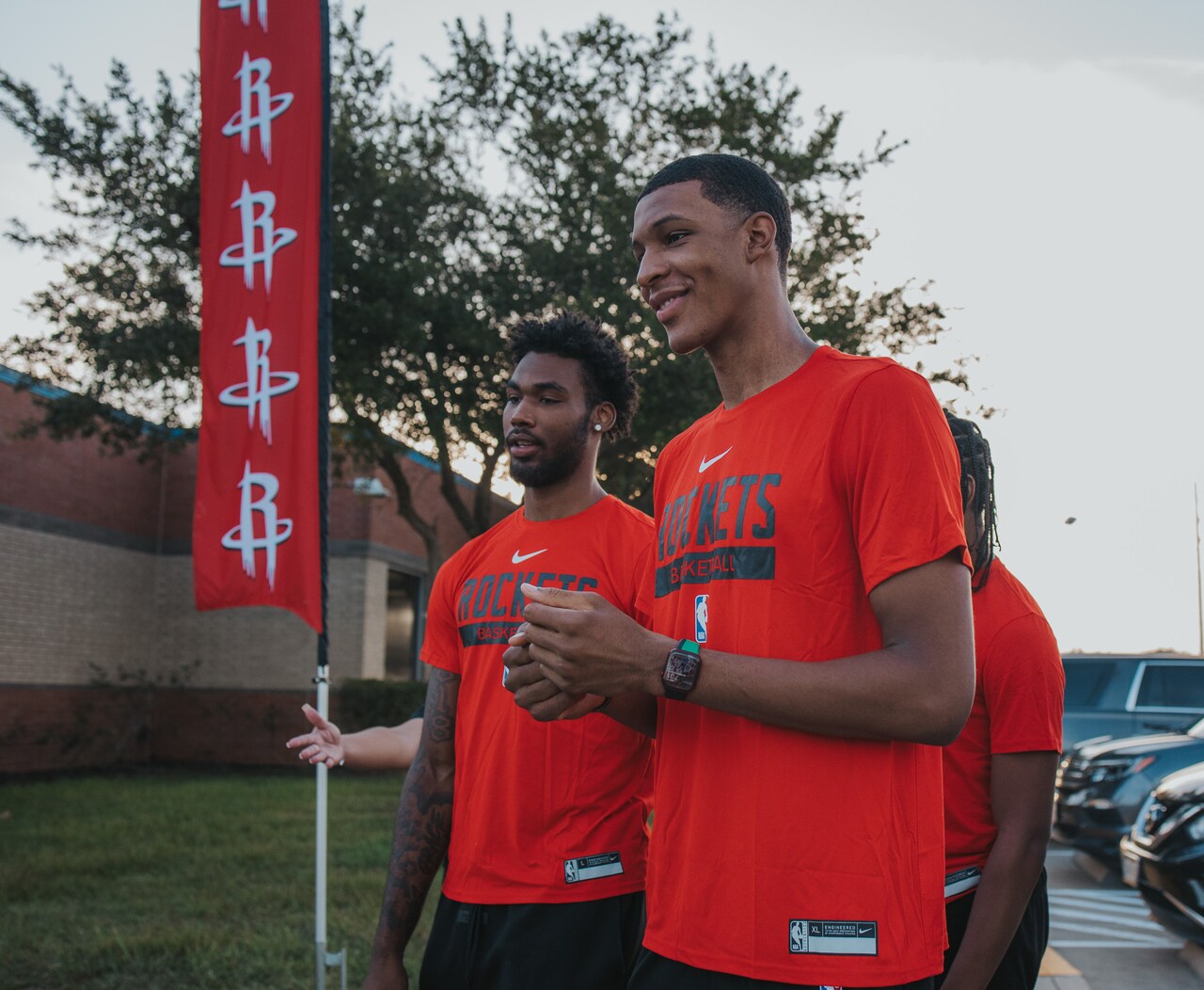 Rockets Players and Entertainers Welcome Students Back to School ...