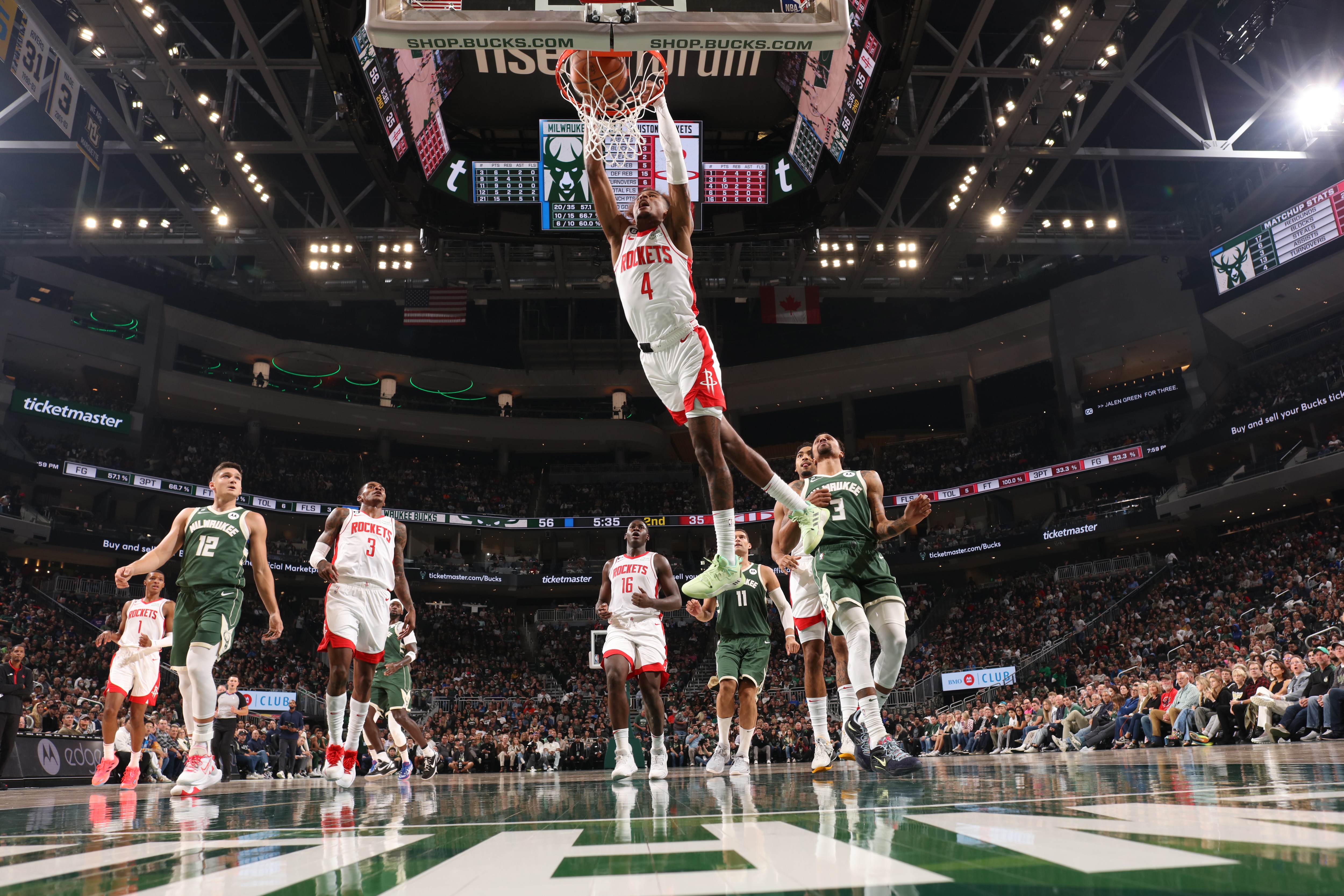 Photos: Rockets vs. Bucks 10/22/22 | Houston Rockets