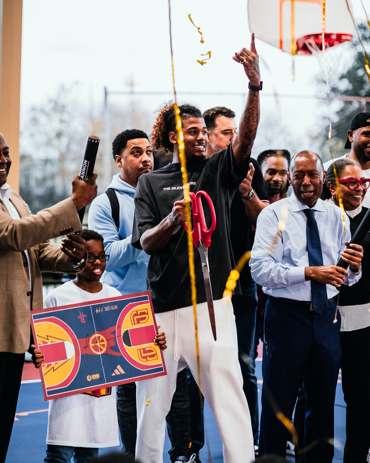 Jalen Green & adidas Partner With City Of Houston To Unveil Upgraded ...