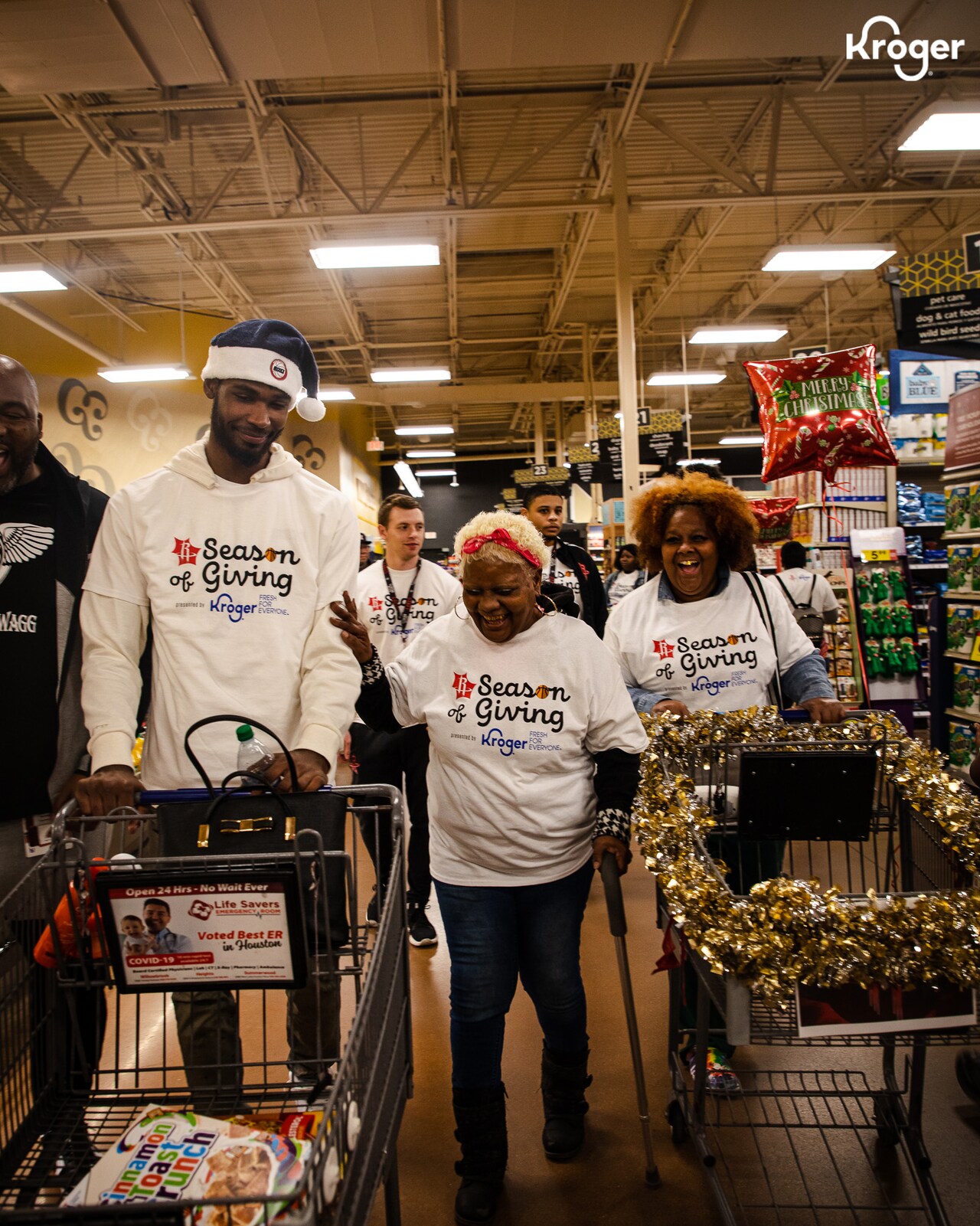 Holiday Grocery Shopping Spree Season of Giving Presented by Kroger ...