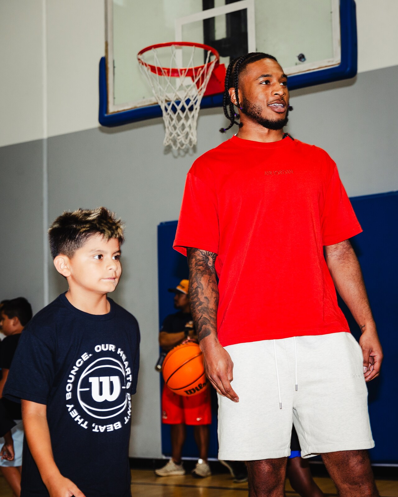 Cam Whitemore X Wilson Donation | Houston Rockets