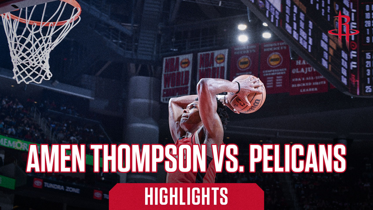 Amen Thompson | Guard-Forward | Houston Rockets | NBA.com