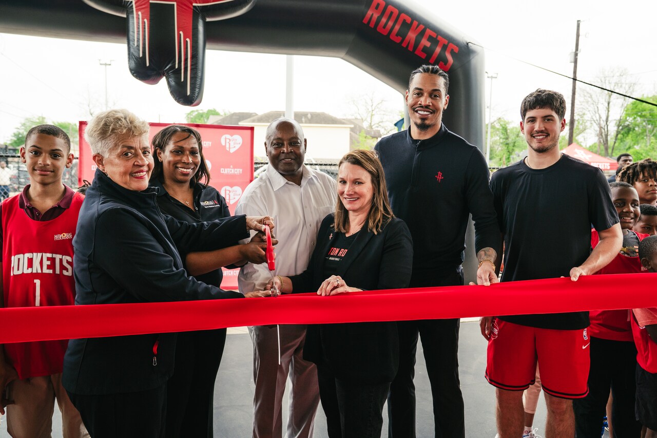 Moses Leroy Court Unveiling | Houston Rockets