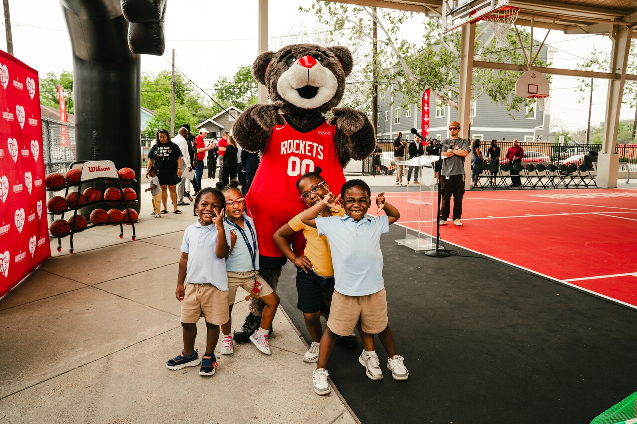 Moses Leroy Court Unveiling | Houston Rockets