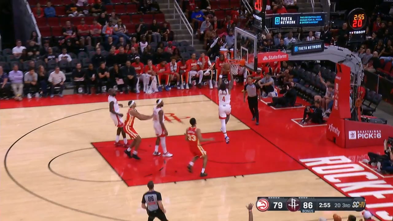 Dunk by JD Davison | Houston Rockets