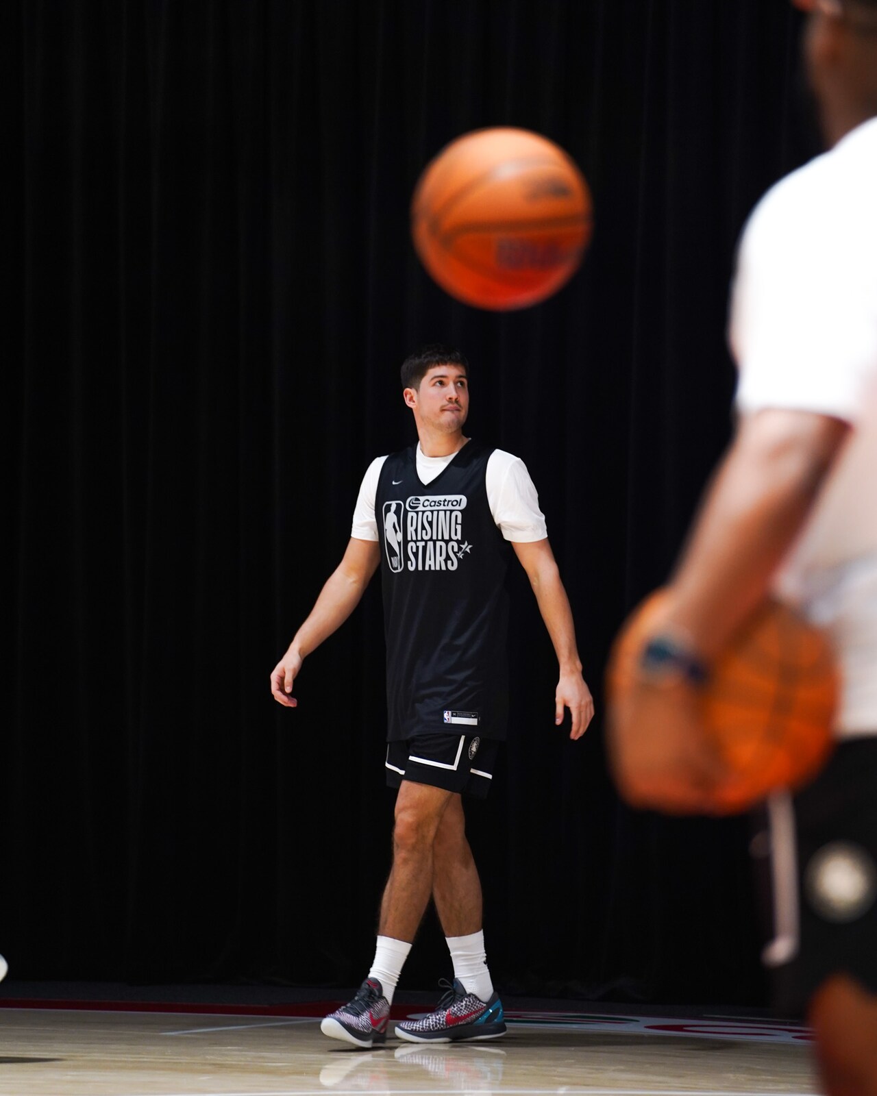Rising Stars Practice - Reed Sheppard / Tristen Newton | Houston Rockets
