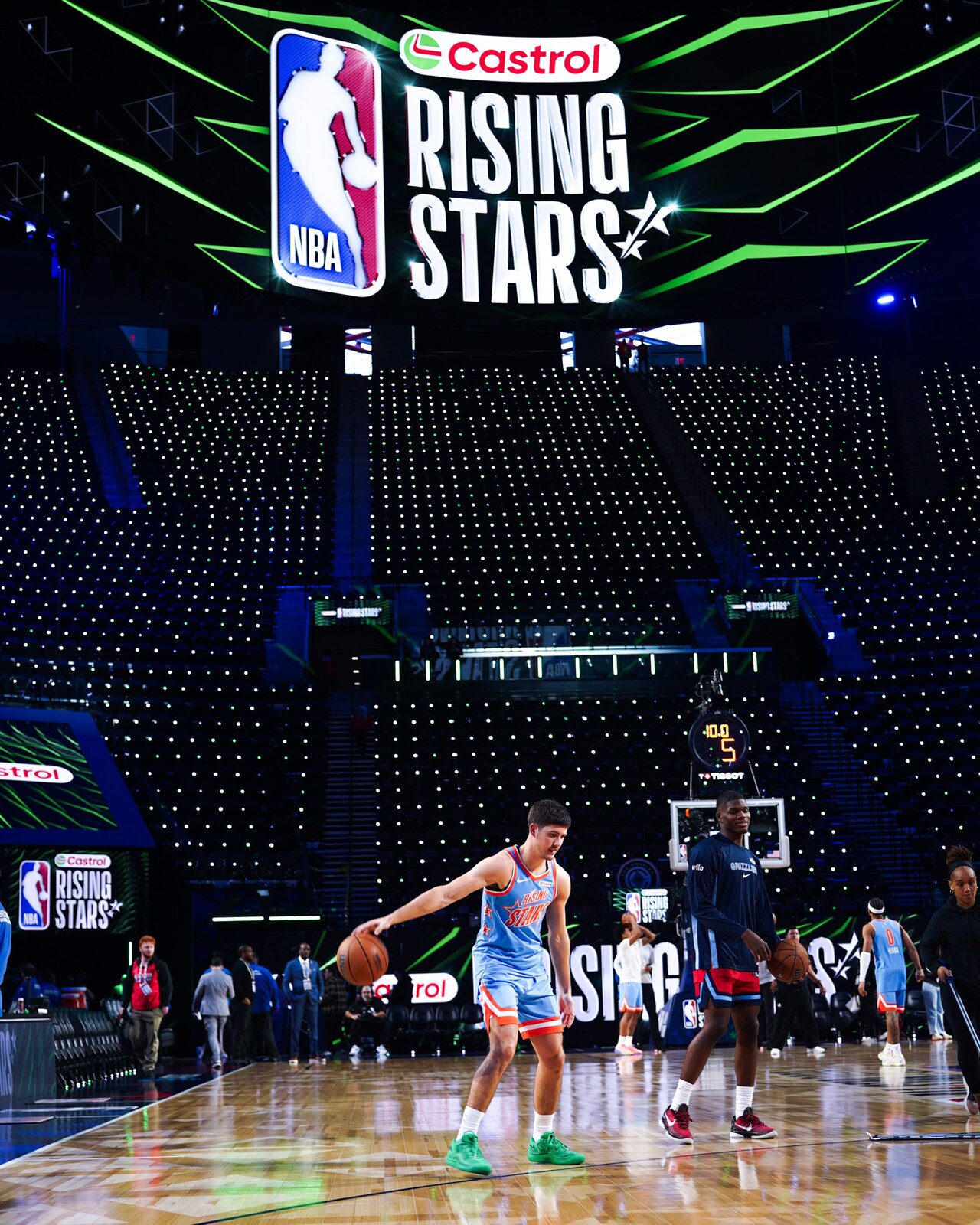 Rising Stars Game – Reed Sheppard / Tristen Newton | Houston Rockets