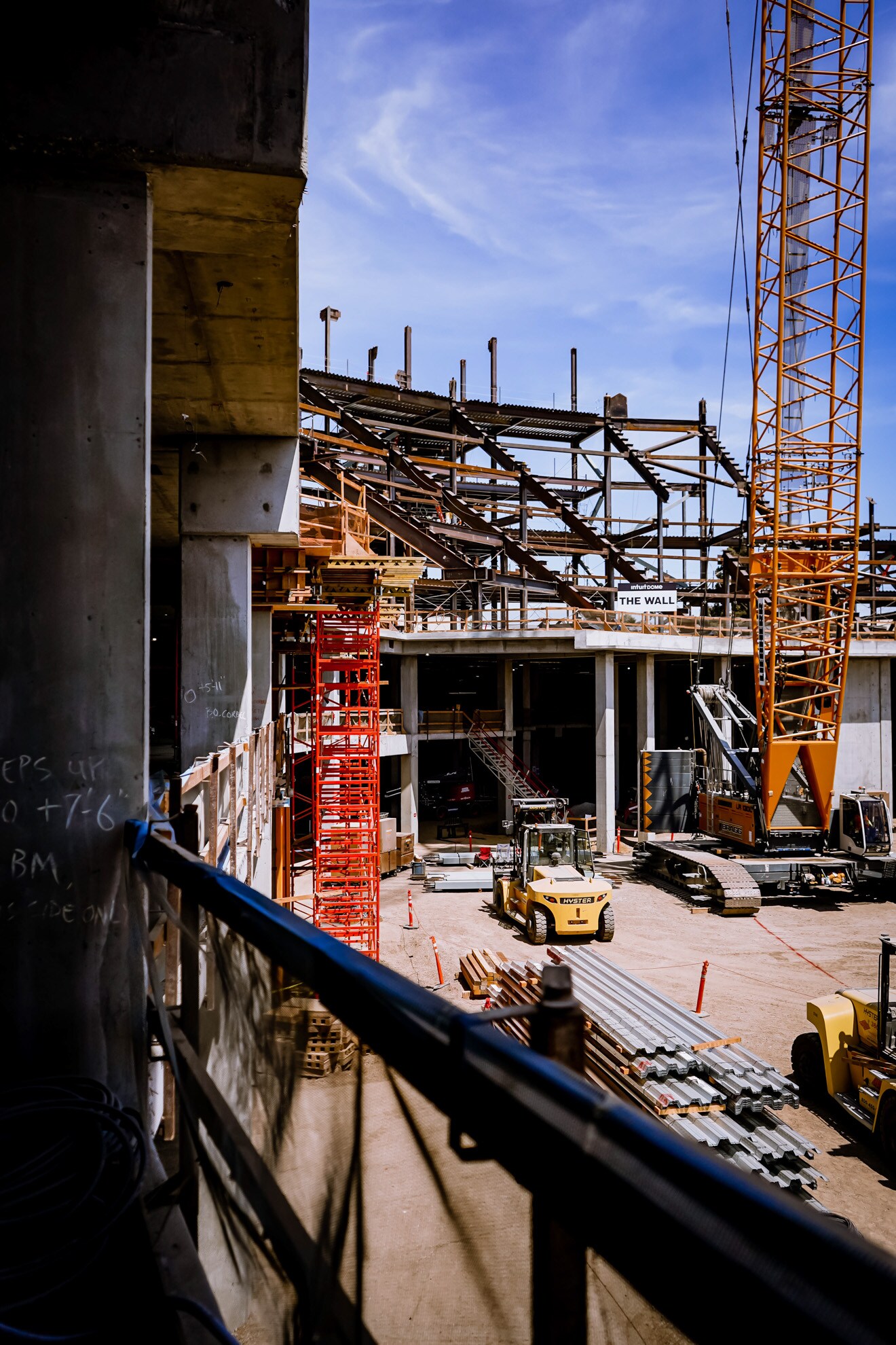 Intuit Dome's Concrete Frame Construction Photo Gallery | NBA.com