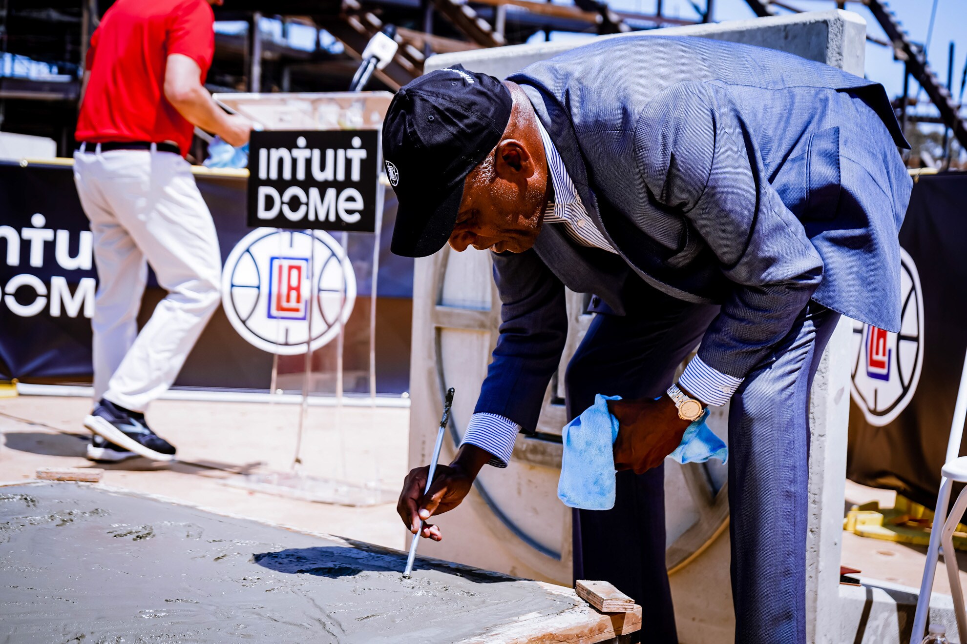 Intuit Dome's Concrete Frame Construction Photo Gallery | NBA.com