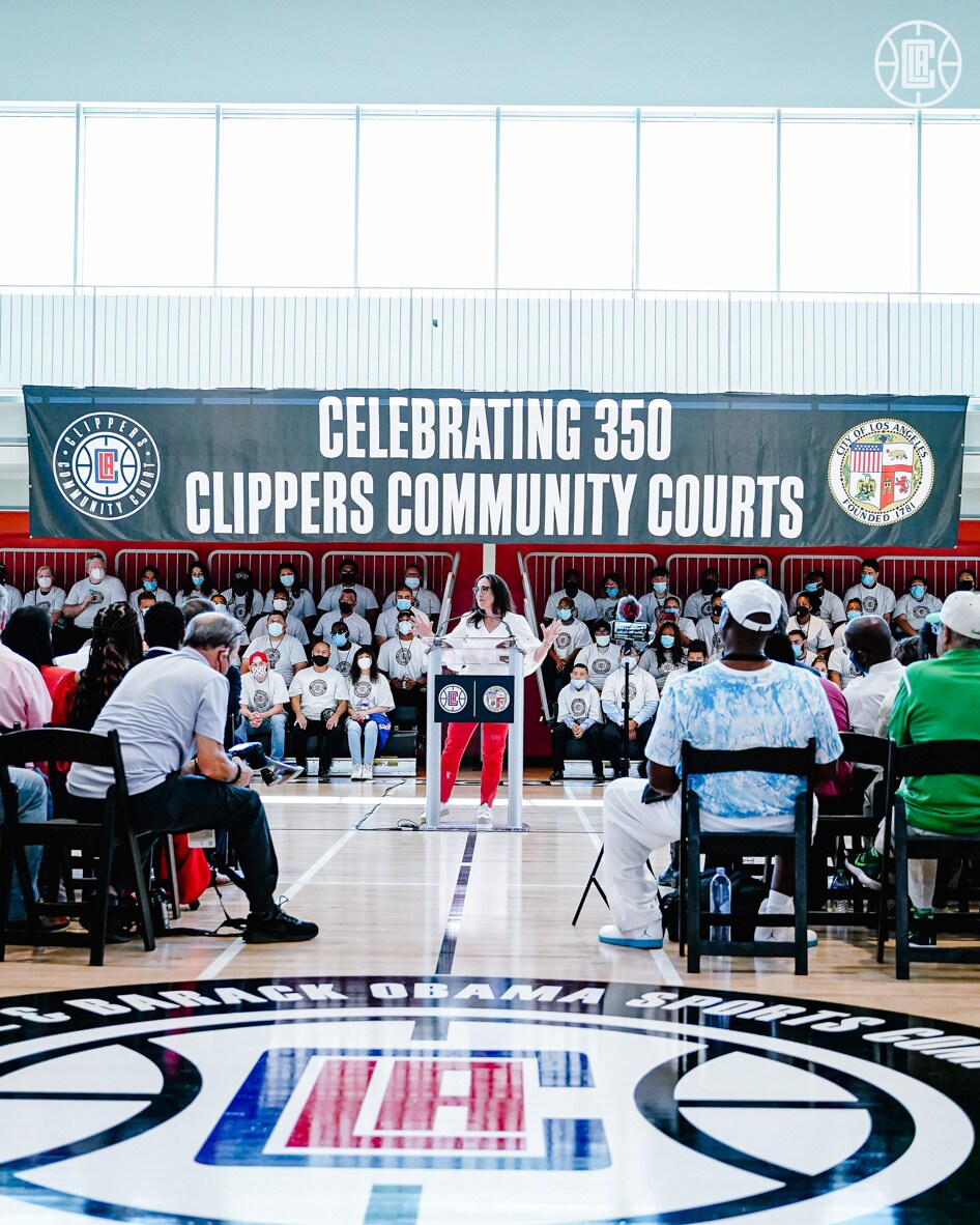 Community Courts and Technology Lab Event | LA Clippers