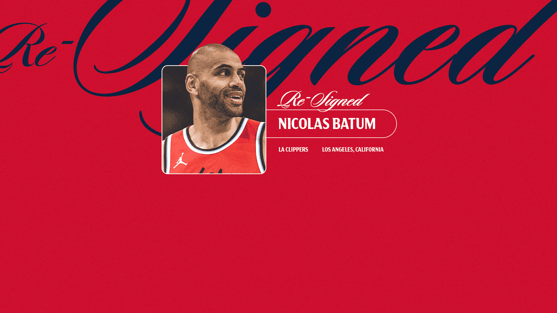 LA Clippers Re-sign Nicolas Batum | LA Clippers