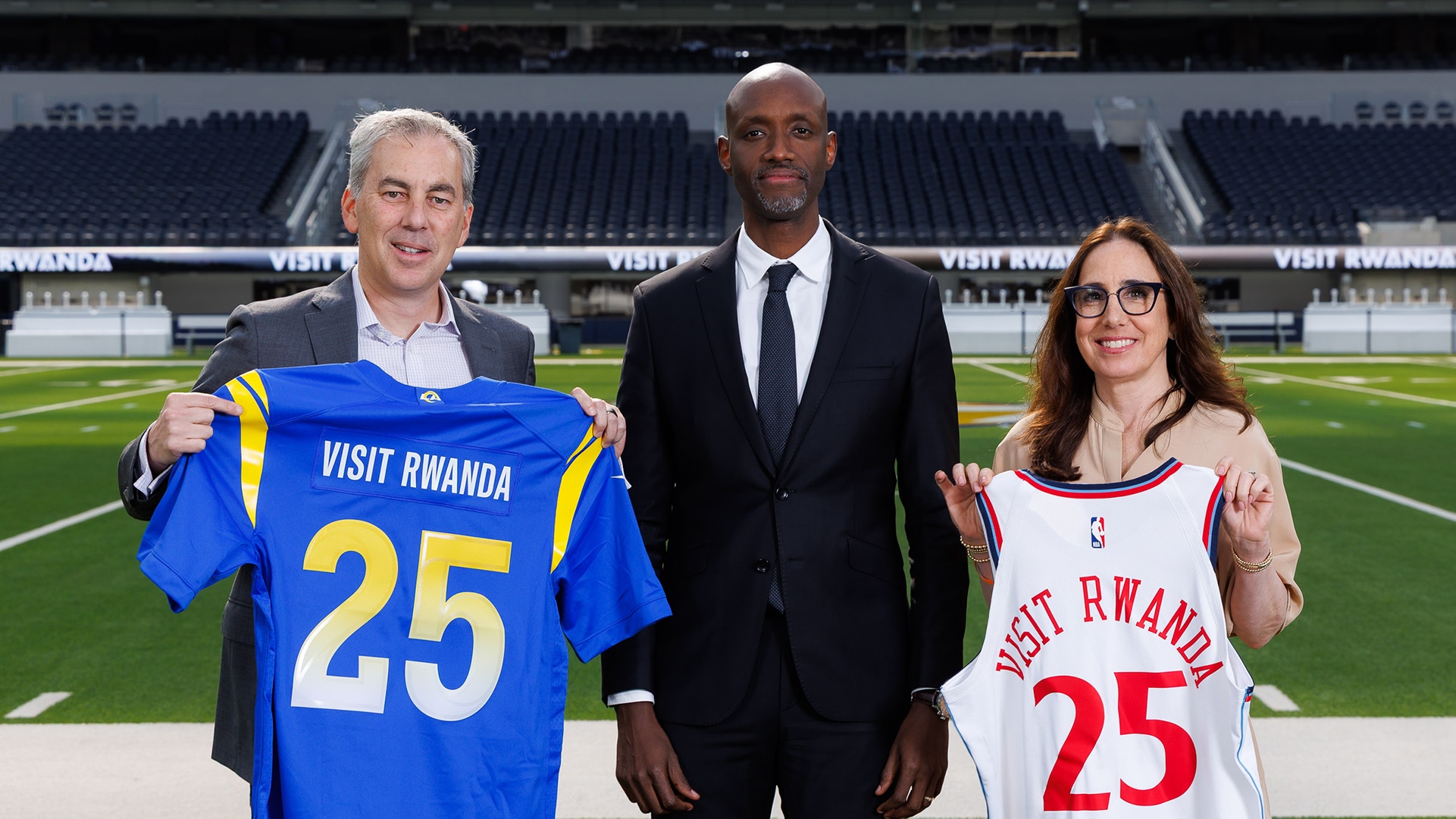 Visit Rwanda Lands in Los Angeles | LA Clippers