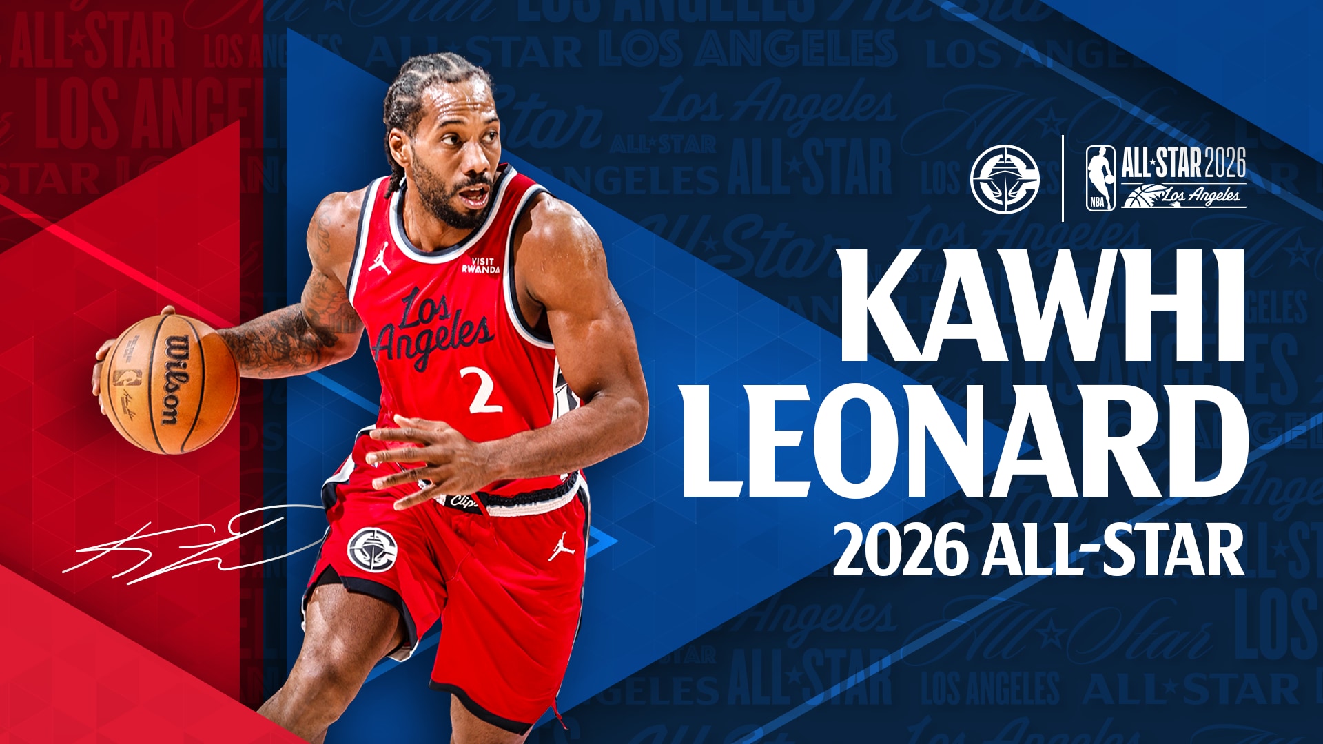 Kawhi Leonard Named Western Conference All-Star | LA Clippers