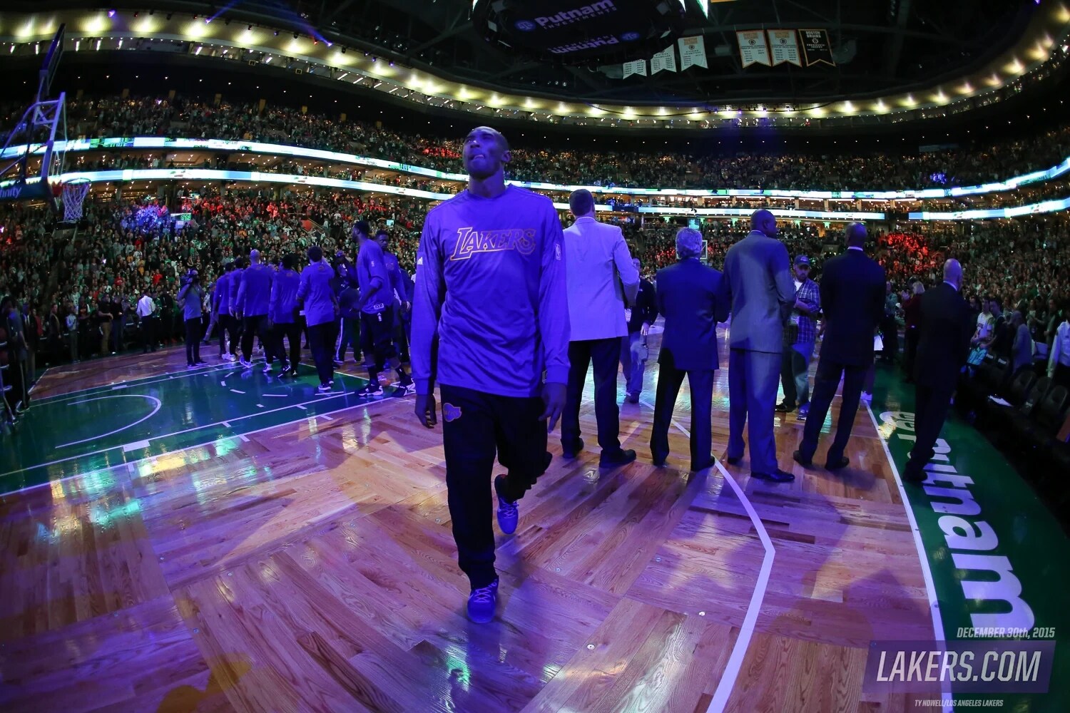 History Day in Photos Kobe Final Game Boston | NBA.com