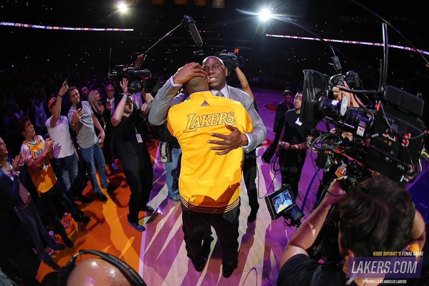 History Day in Photos Kobes Final Game | NBA.com